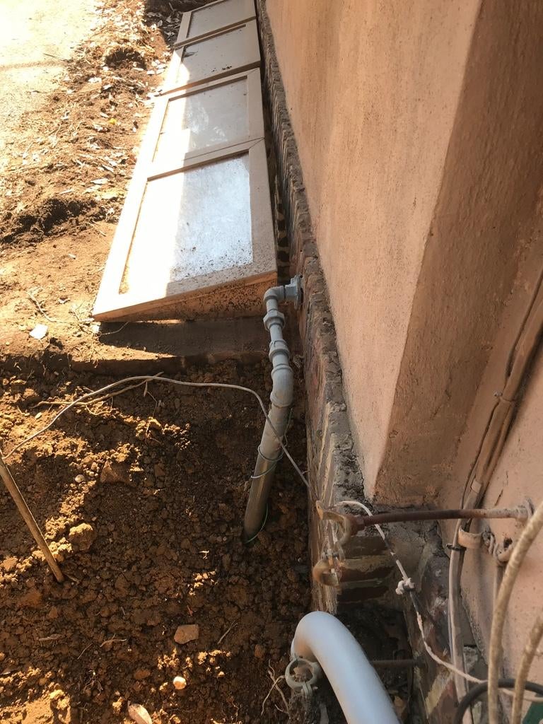 Distance req’d: Natural Gas - Electric Service Conduit | DIY Home ...