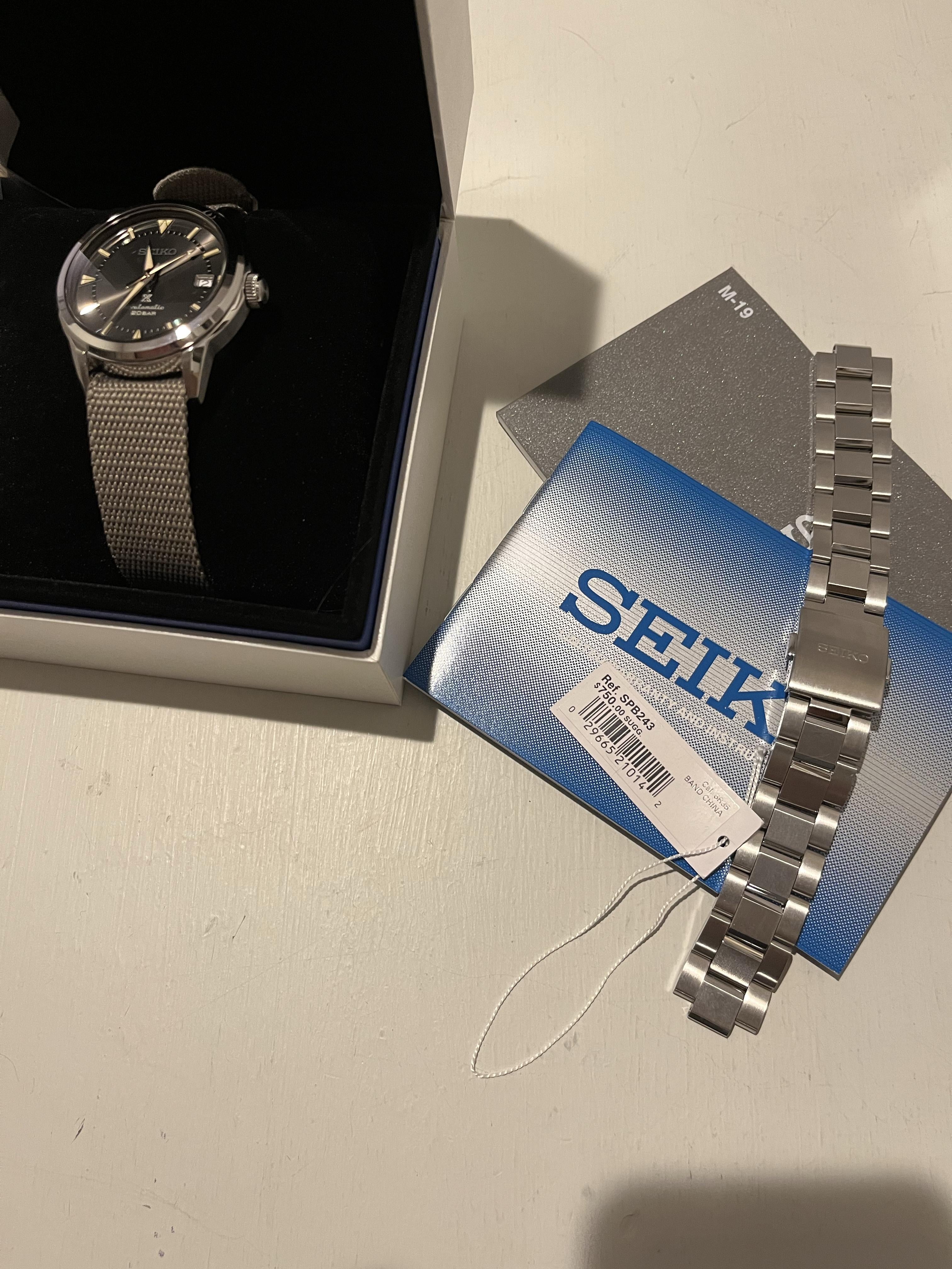 FS: Seiko Alpinist SPB243 | WatchUSeek Watch Forums
