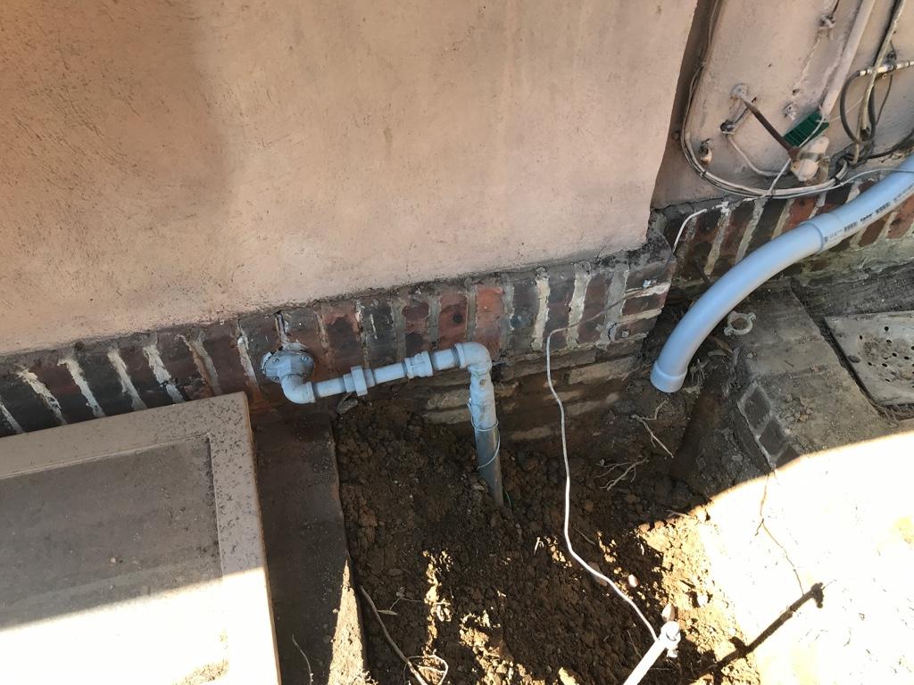 Distance req’d: Natural Gas - Electric Service Conduit | DIY Home ...