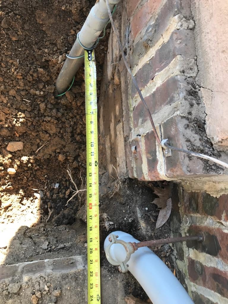 Distance req’d: Natural Gas - Electric Service Conduit | DIY Home ...