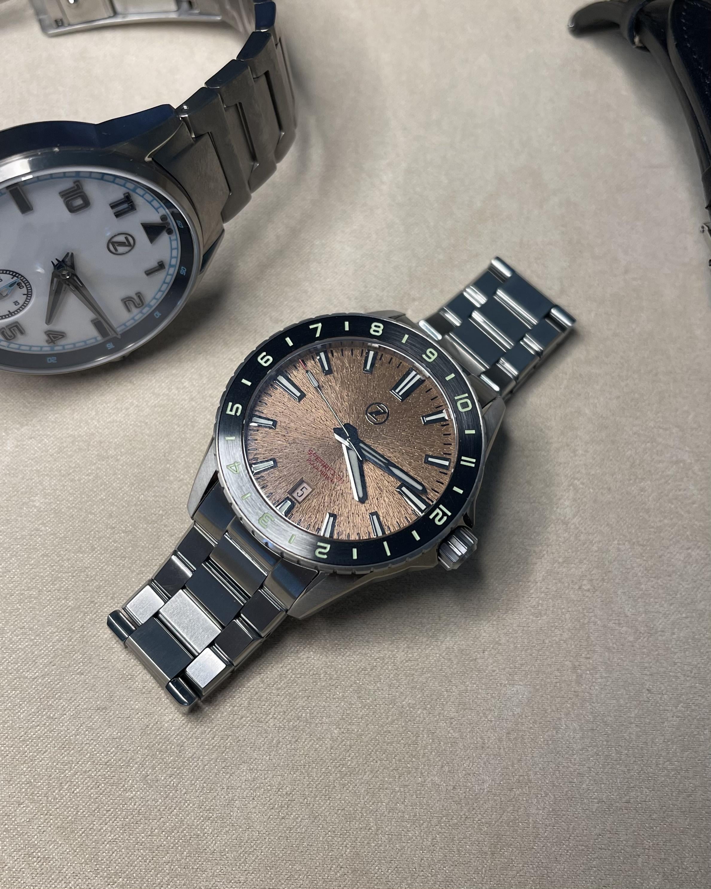 Zelos Spearfish Copper (LJP G100) | WatchUSeek Watch Forums
