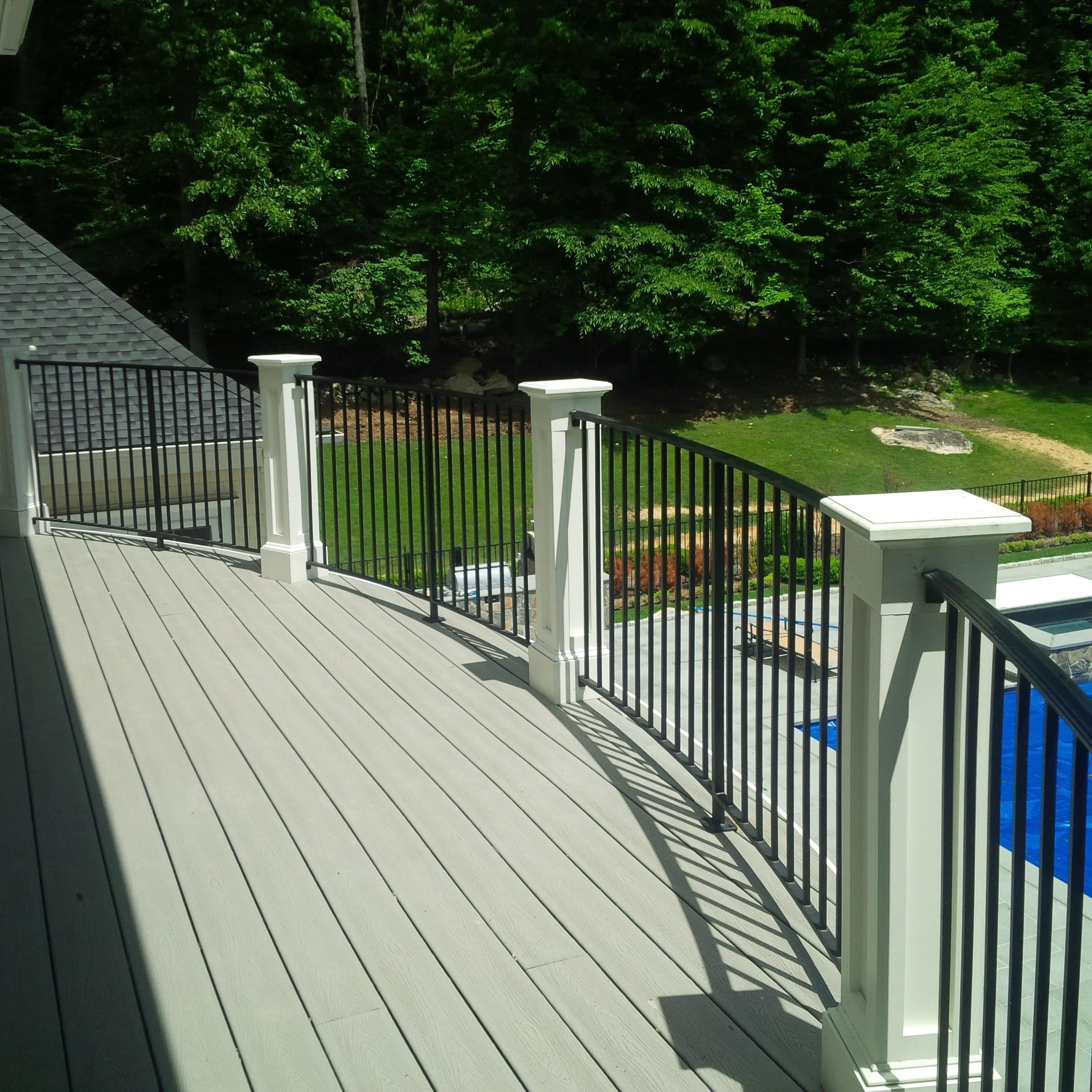 is there a way to curve a premade railing panel