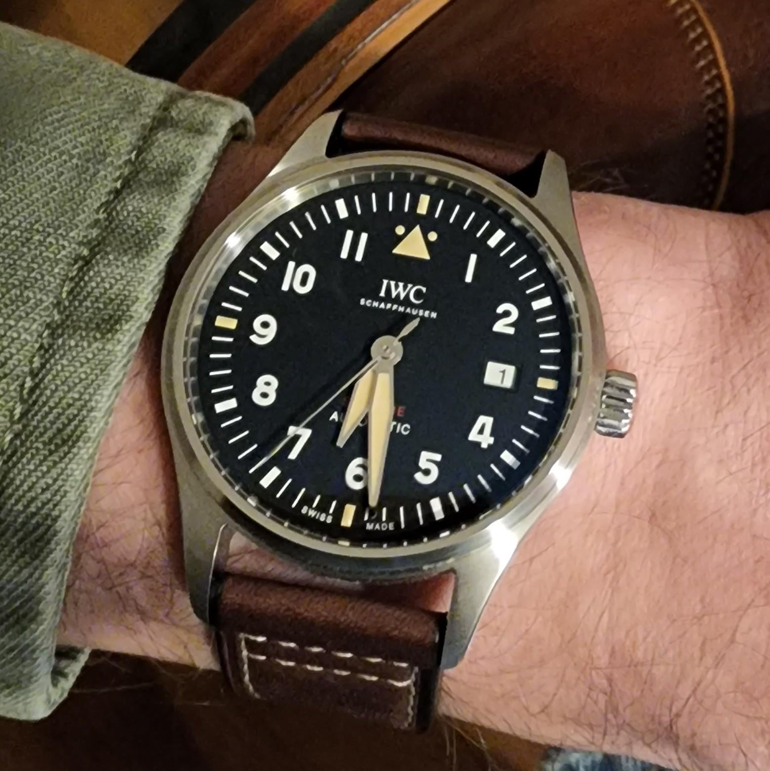 New IWC Spitfire 39mm with in-house movement | Page 9 | WatchUSeek ...