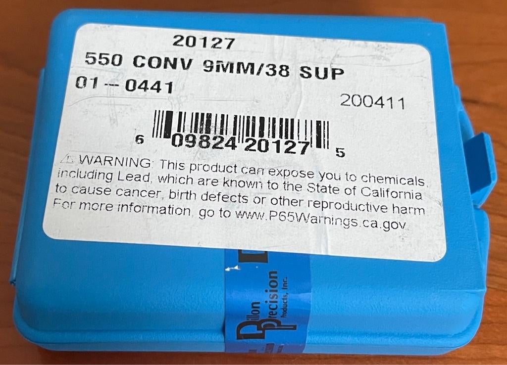 SOLD: Dillon Precision 550 9MM Conversion Kits | Taurus Firearm Forum