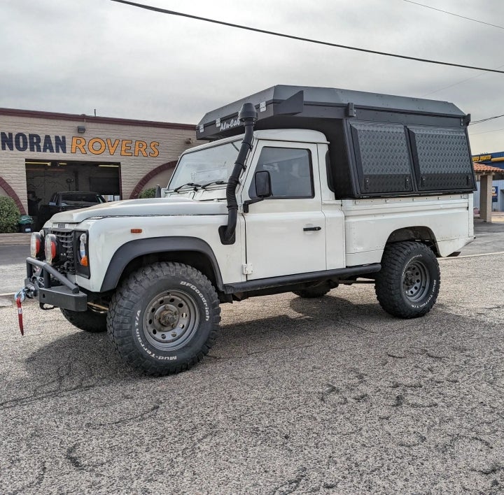 Alucab Canopy Camper on a HCPU | Defender Source Forum