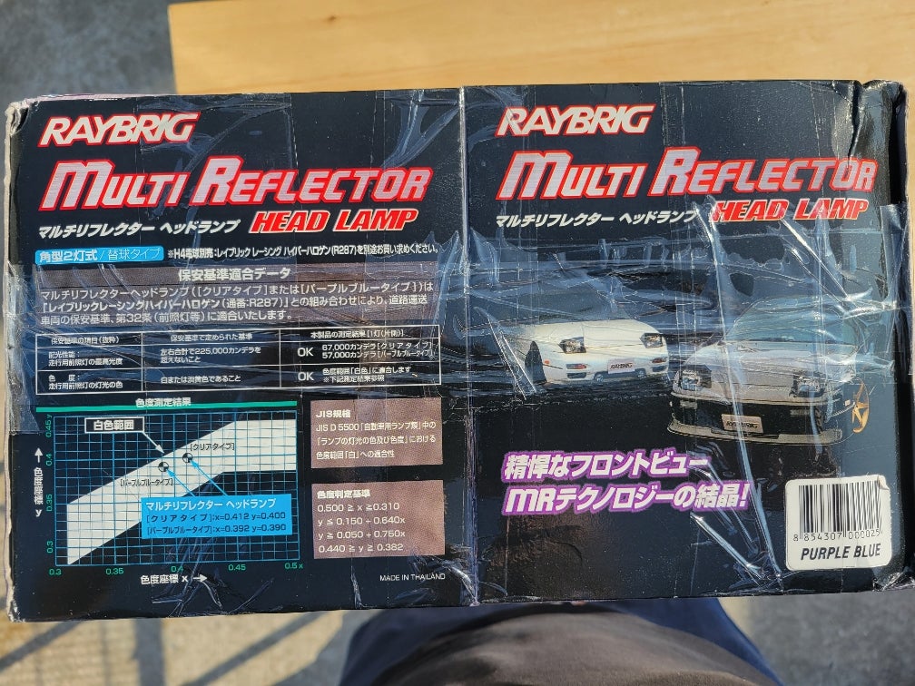 BNIB Raybrig Headlights aw11/sw20 | MR2 Owners Club Forum