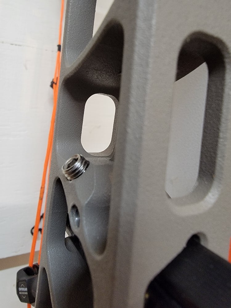 V3X Bridge-lock set screw size | Archery Talk Forum