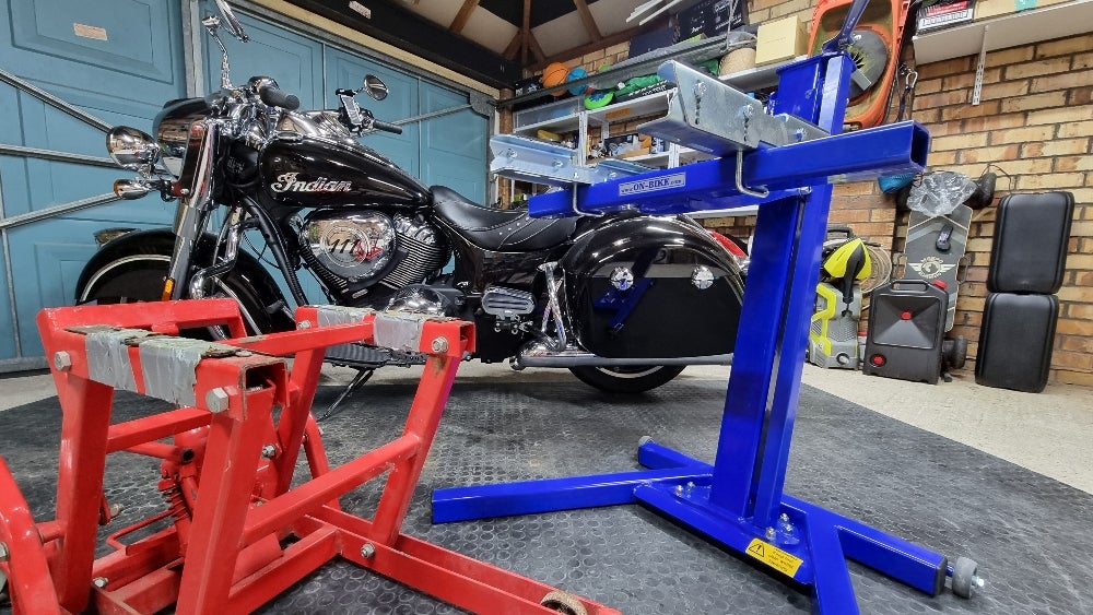 Big Blue Motorcycle Lift | Indian Motorcycle Forum