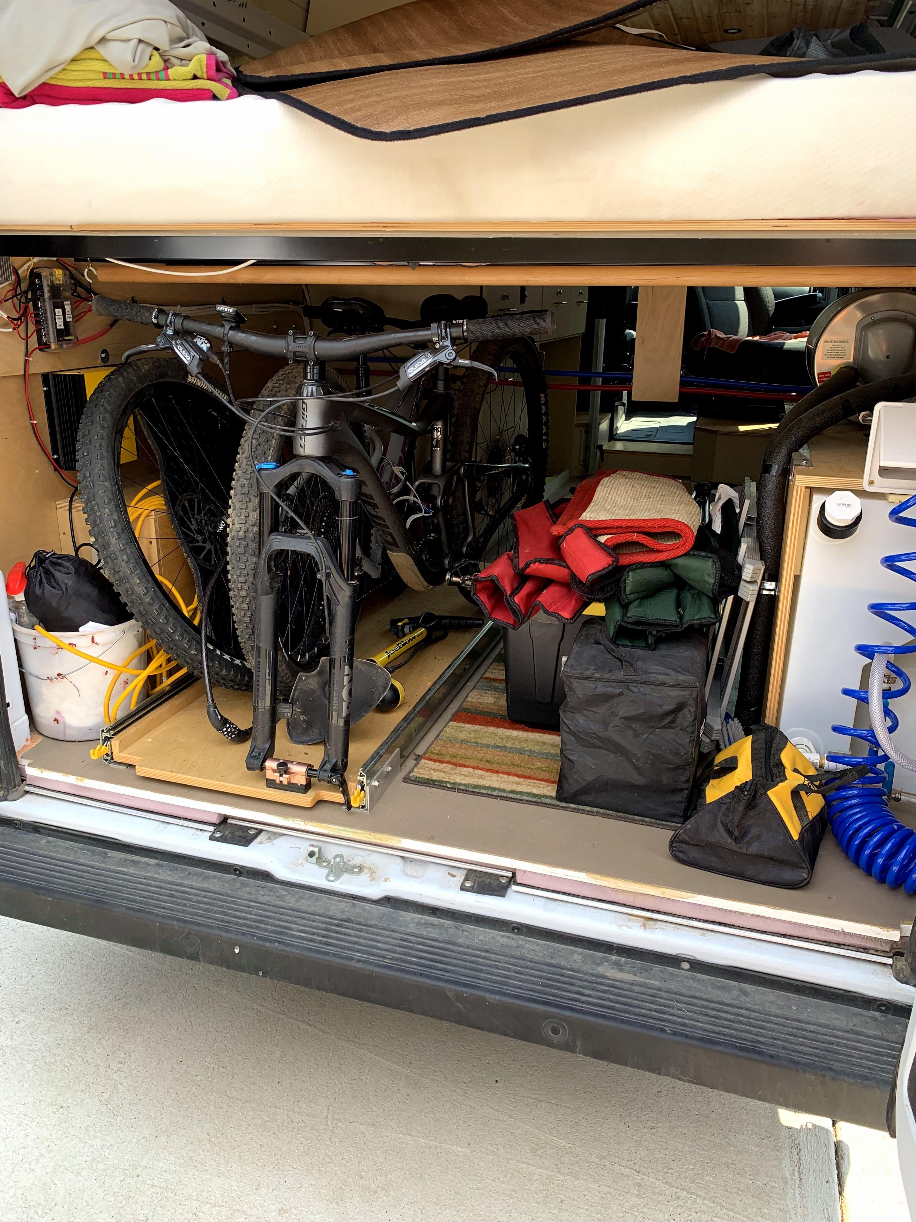 Garage size for bikes | Ram Promaster Forum