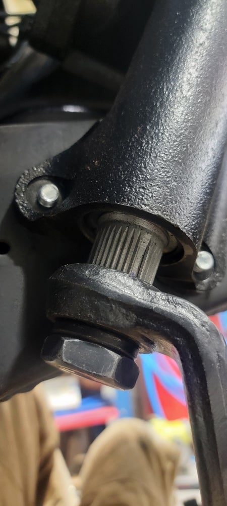 Pitman Arm Install | Chevy Tri Five Forum