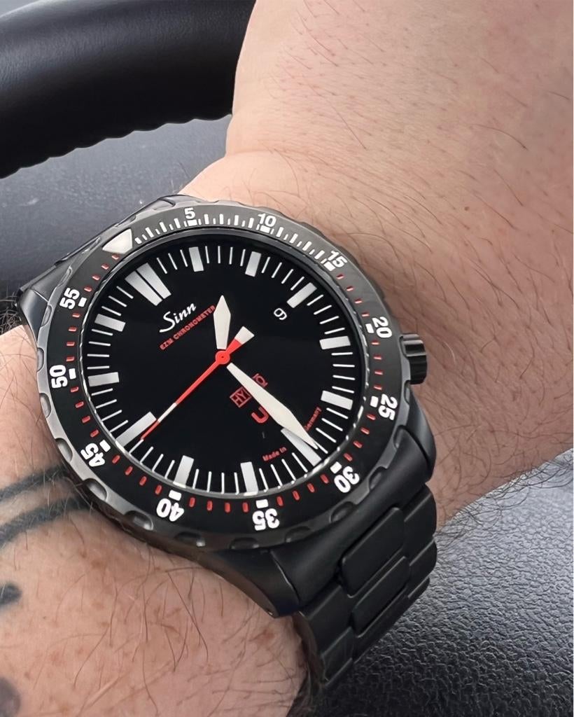 Sold in sales forum FT: sinn UX S dive watch oil filled quartz ...