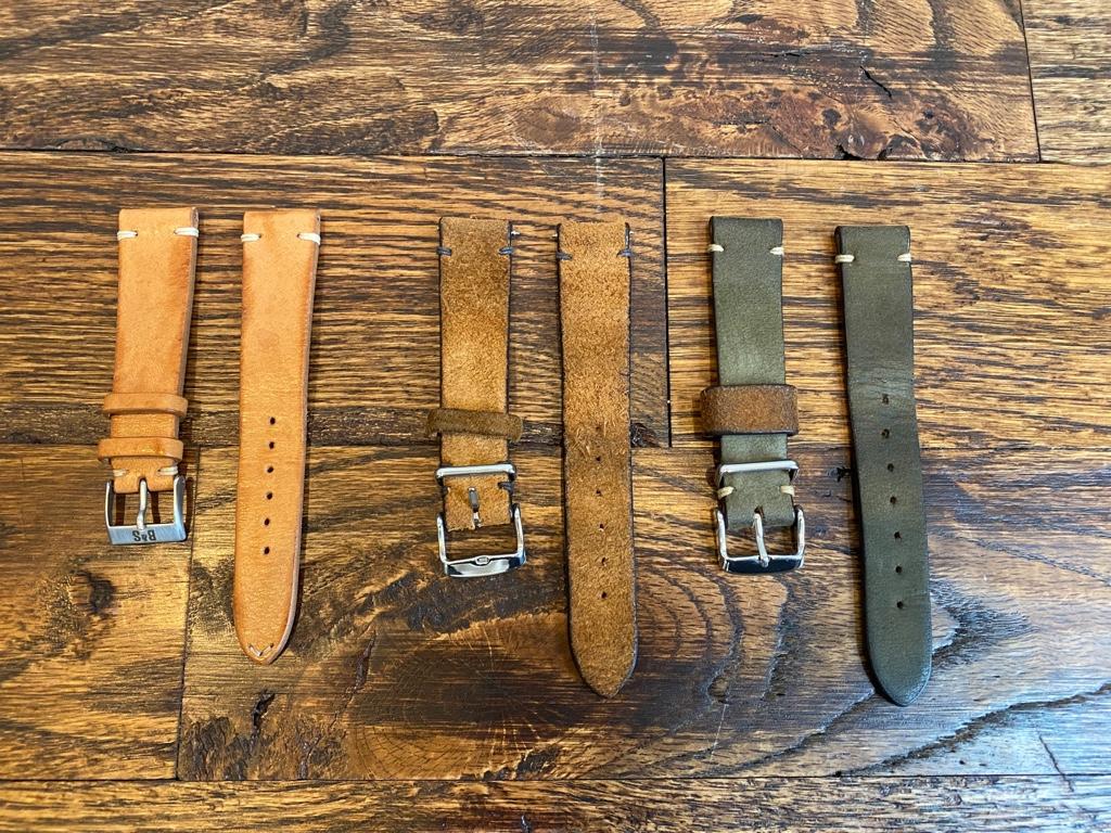 FS 20mm Bulang and Sons and Worn and Wound Leather Straps | WatchUSeek ...