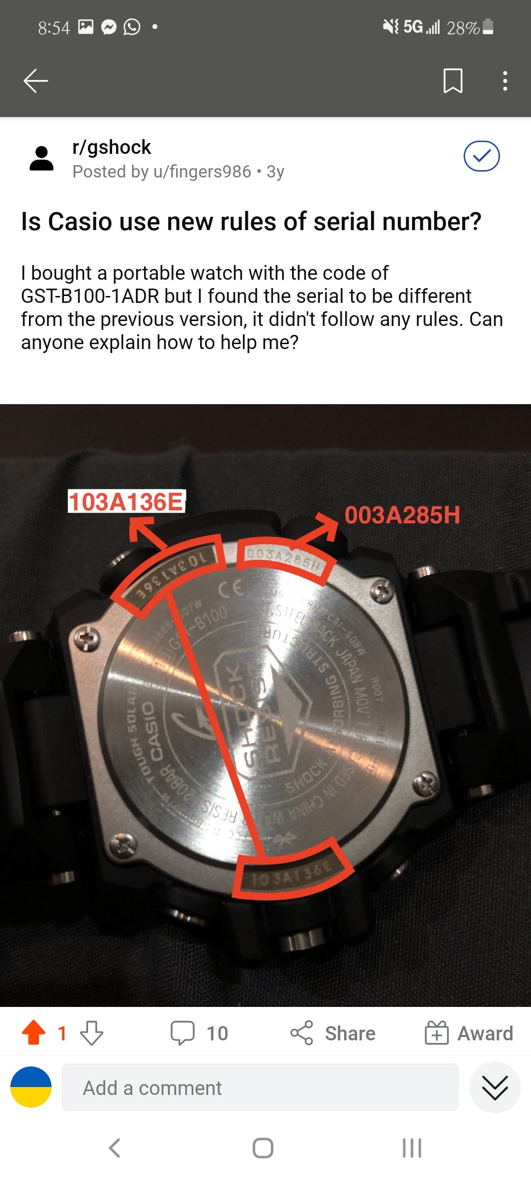 Weird caseback/backplate number stamping question.... | WatchUSeek ...