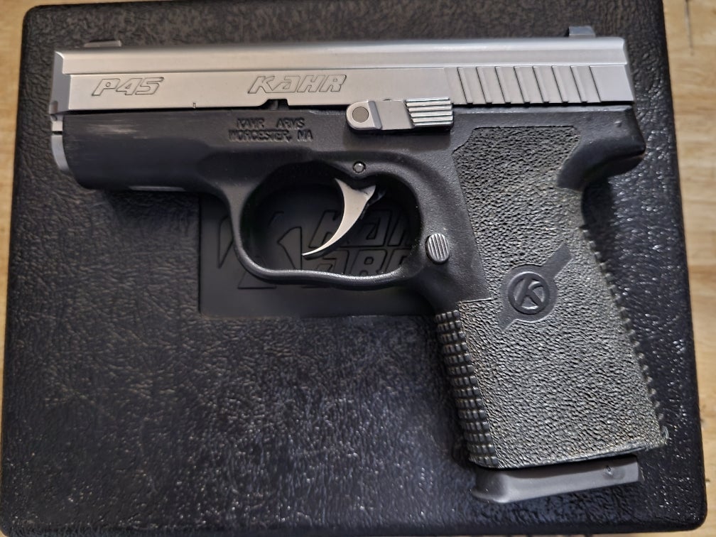 Kahr P45 broken frame and grip chop | Taurus Firearm Forum