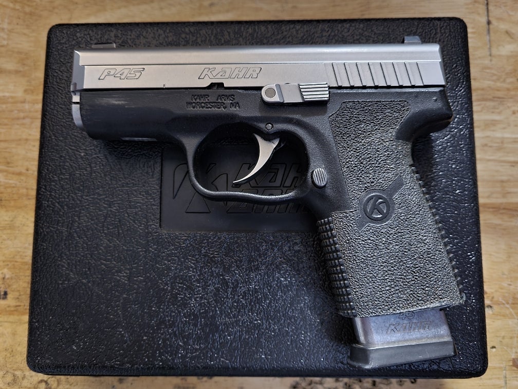 Kahr P45 broken frame and grip chop | Taurus Firearm Forum