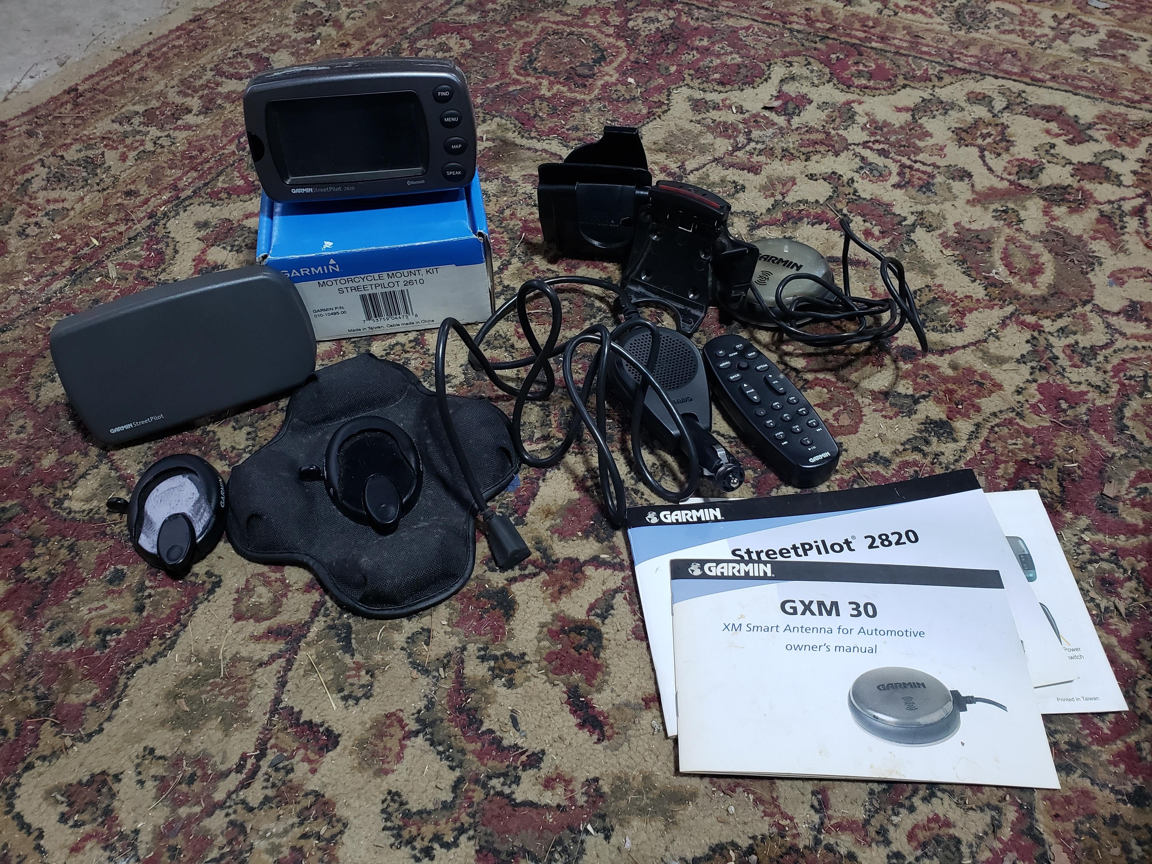 Sold - Garmin Streetpilot 2820 GPS + XM Ant. | Adventure Rider