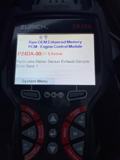 P24DA Particulate Matter Sensor code | RAM 1500 Diesel Forum