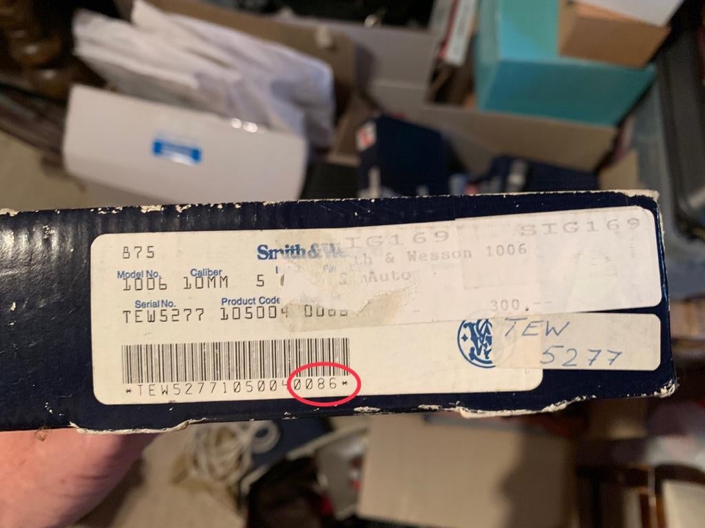 Smith & Wesson 686, Anyone here who can decode serial numbers? | M14 Forum