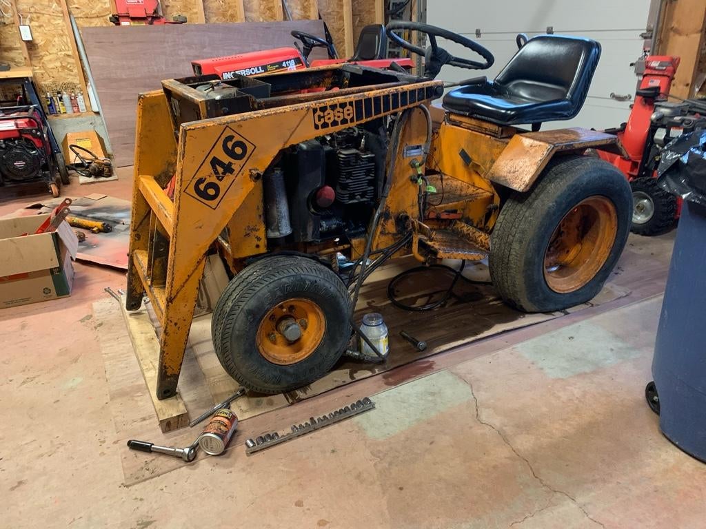 646 Loader Arm Decals 1975 | Case Colt Ingersoll Tractors