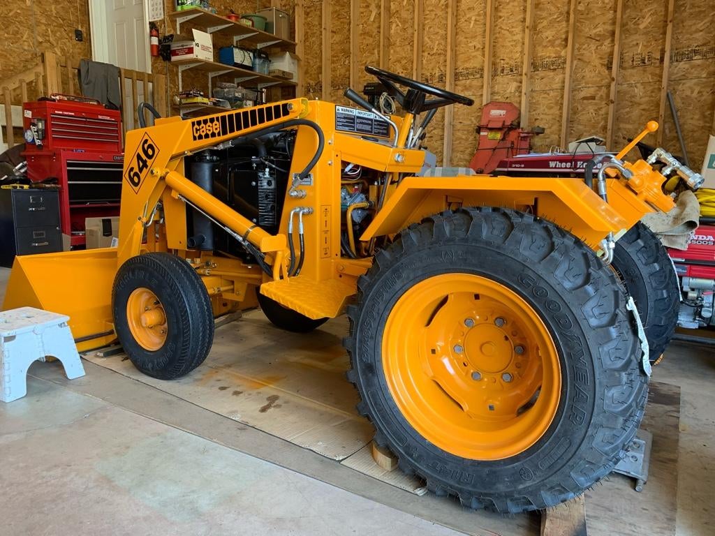 646 Loader Arm Decals 1975 | Case Colt Ingersoll Tractors