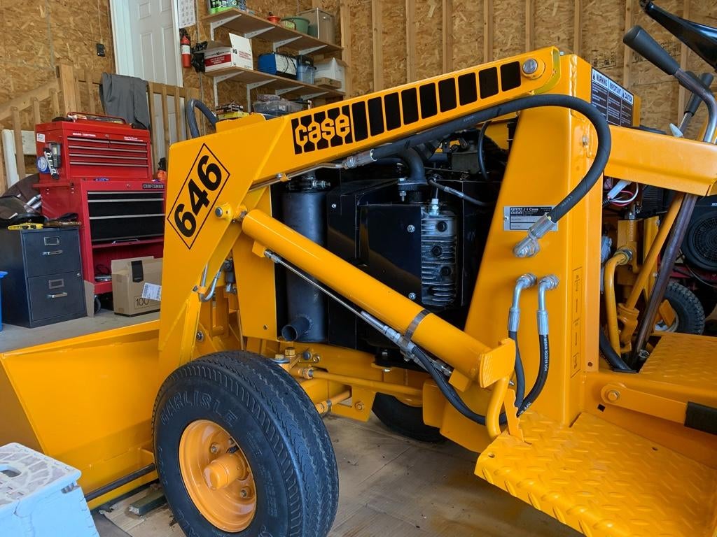 646 Loader Arm Decals 1975 | Case Colt Ingersoll Tractors