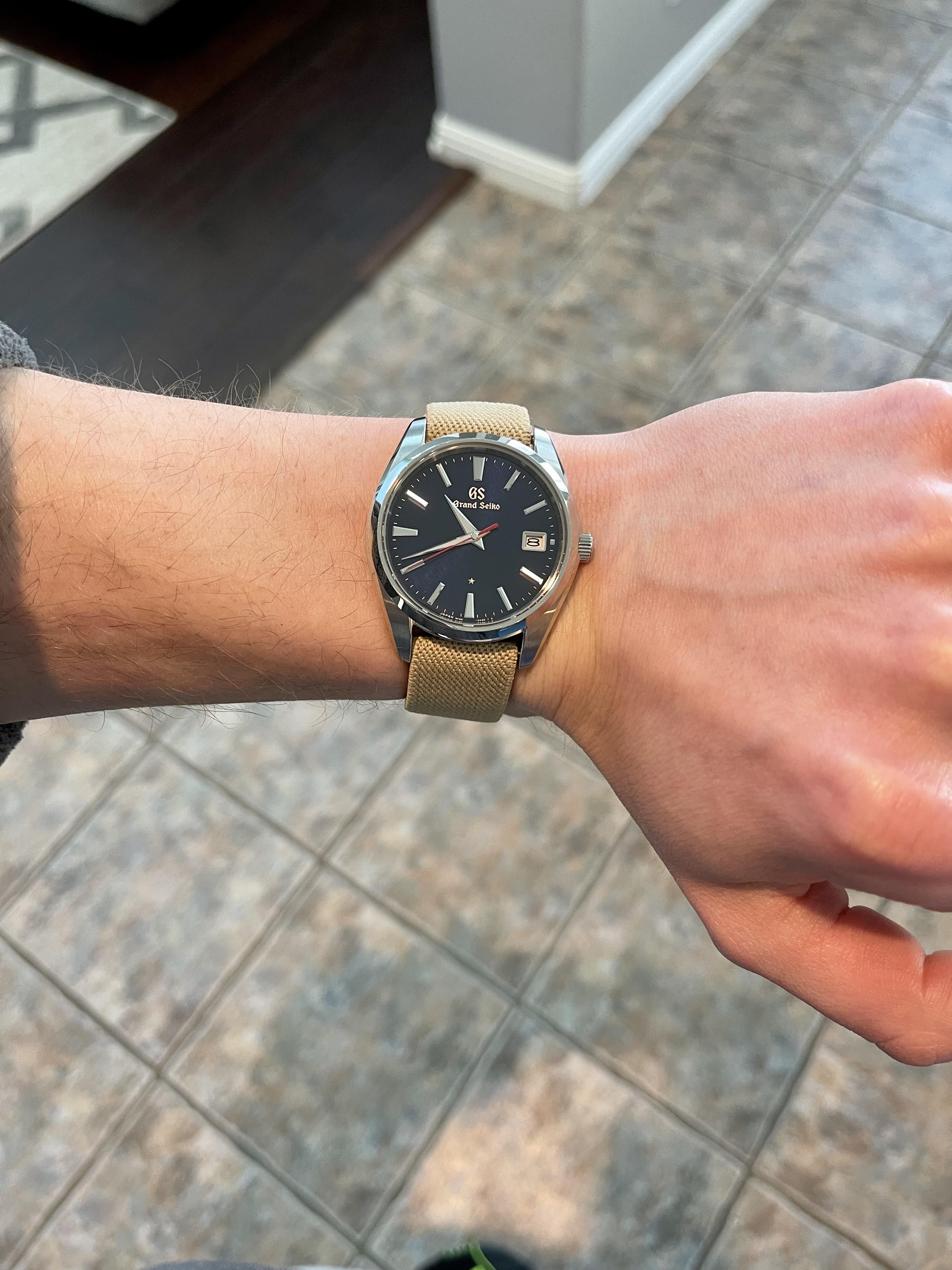 Grand Seiko SBGP015 - Straps | WatchUSeek Watch Forums
