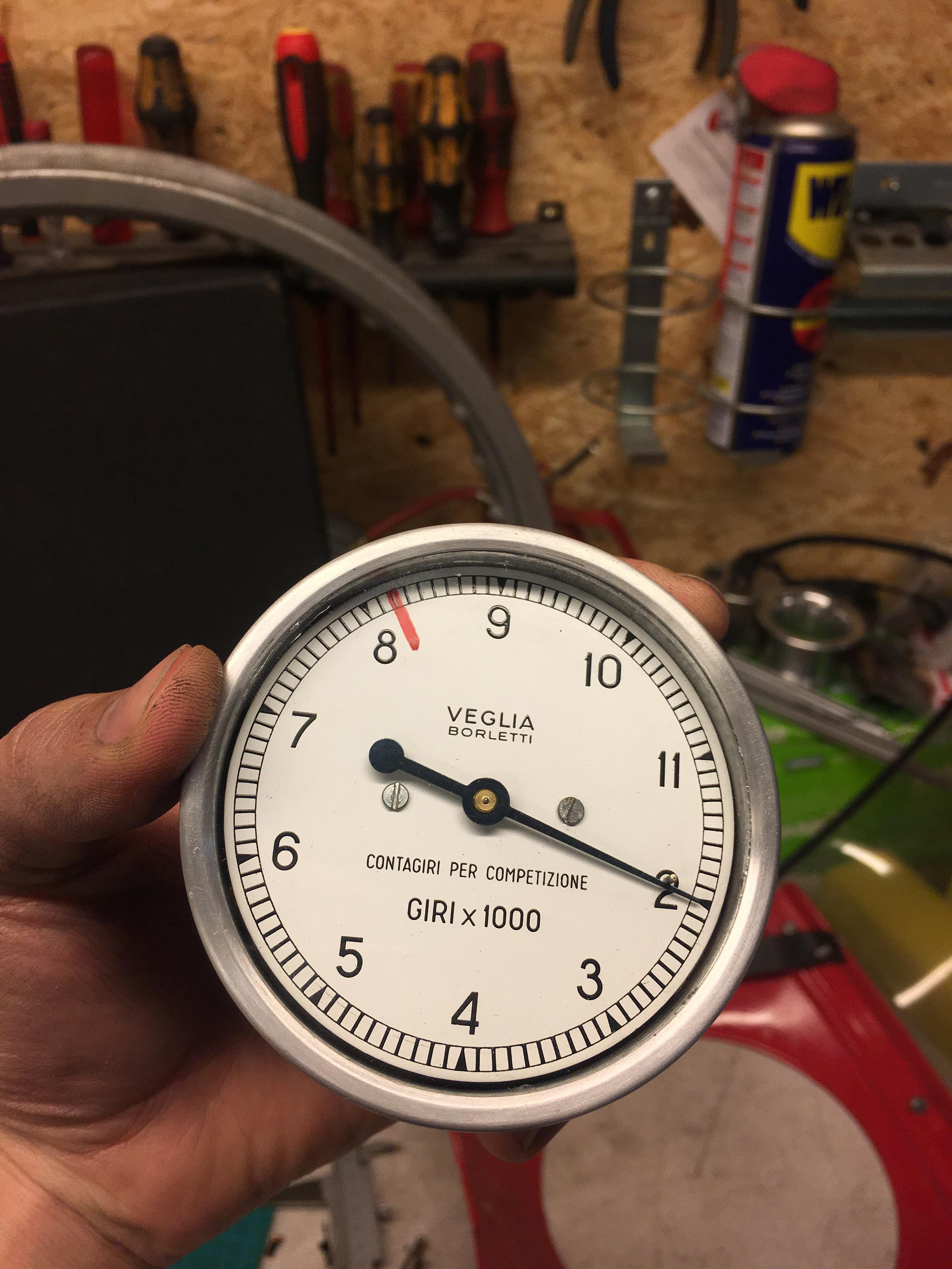 Running a mechanical driven tach of the coils (Guzzi) | Adventure Rider