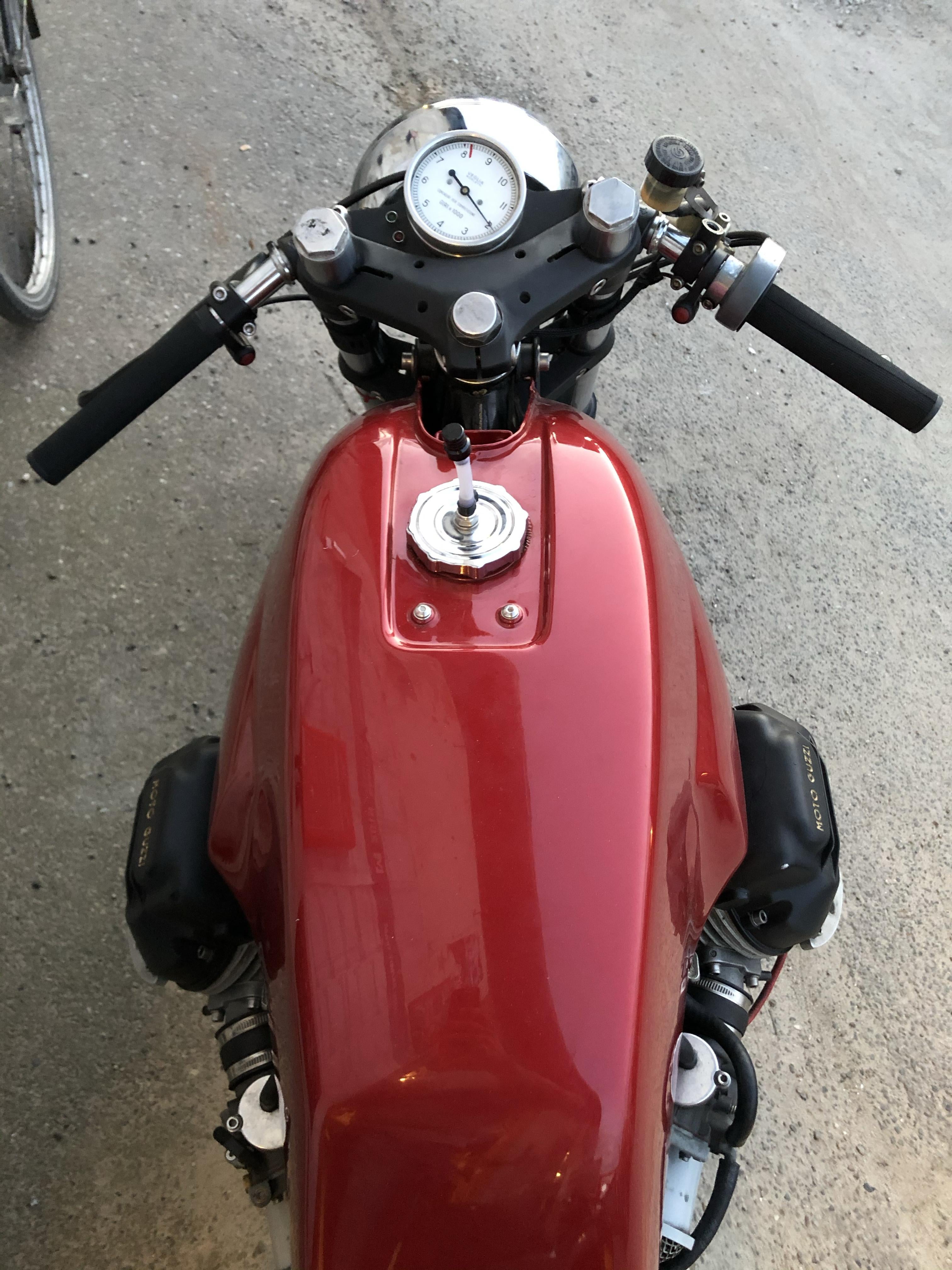 Running a mechanical driven tach of the coils (Guzzi) | Adventure Rider