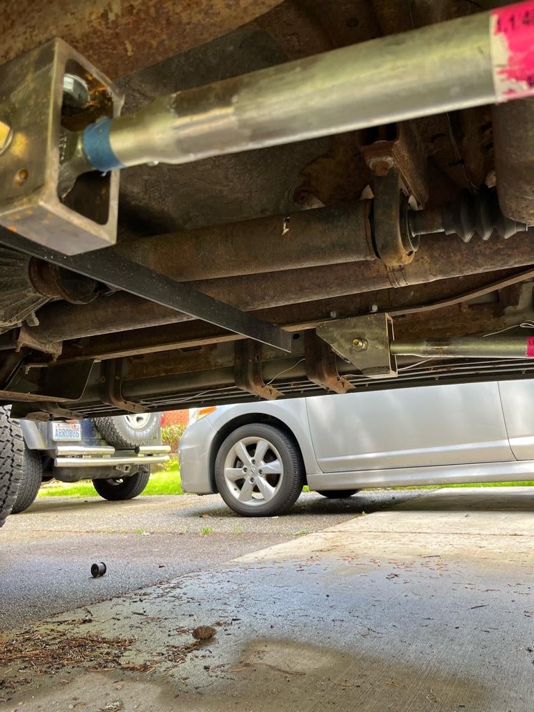 Rear end bounce | Ford Powerstroke Diesel Forum