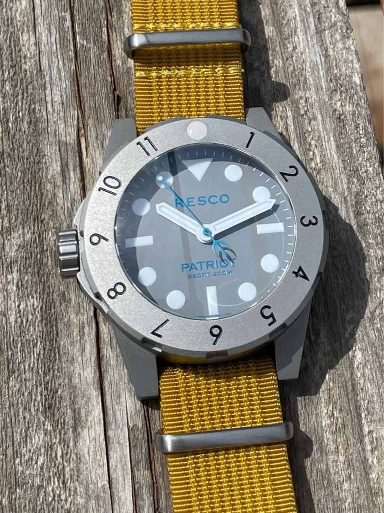 Resco Patriot Gen1 Swiss Eta Auto Destro / Grey Full Kit | WatchUSeek ...