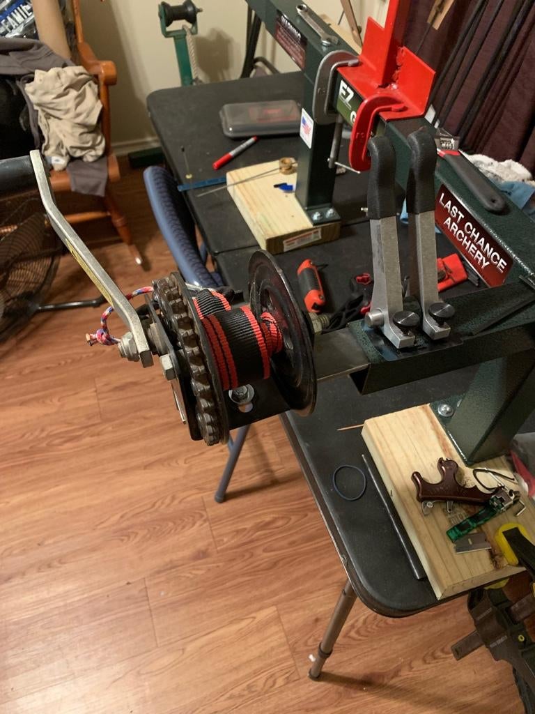 Which harbor freight winch for a draw board? | Archery Talk Forum