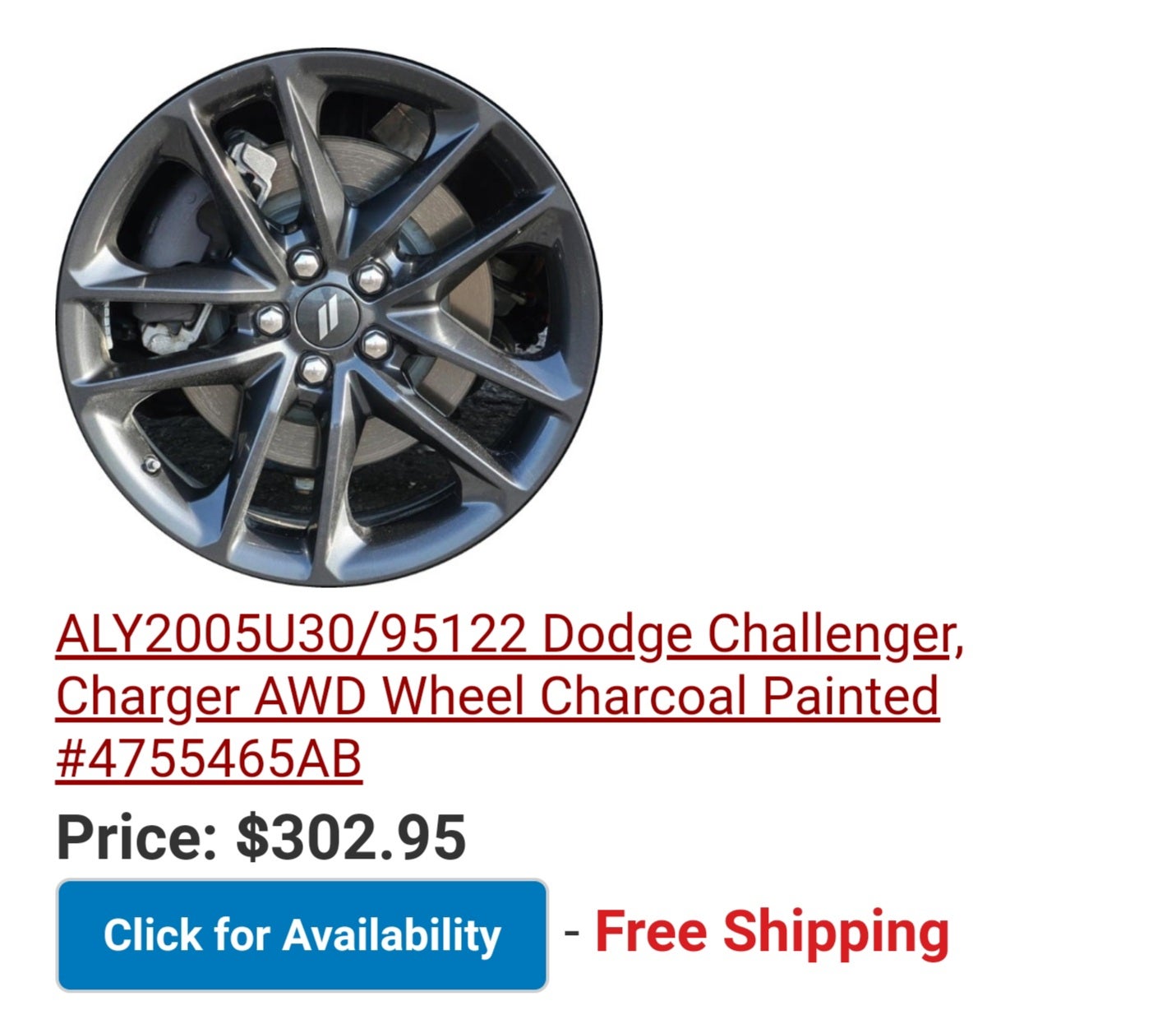 V6 RWD/AWD Dodge Challenger Tire & Wheel Specifications and ...