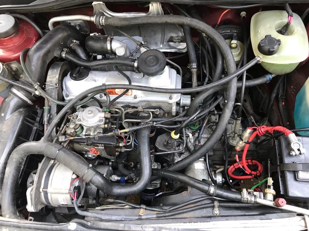 * The mk2 diesel engine bay picture thread * | VW Vortex - Volkswagen Forum