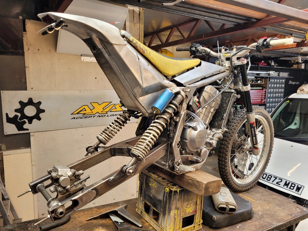 CRF250L 'Trialsduro'....concept build | Page 2 | Adventure Rider