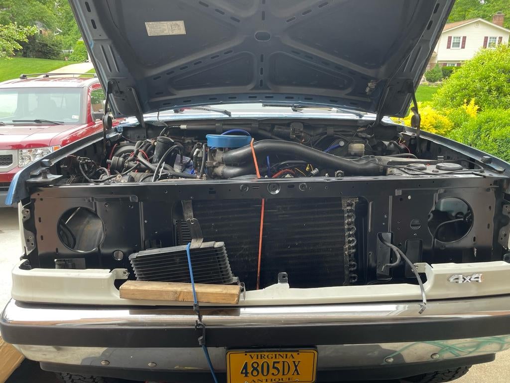 Radiator front support | Bronco Forum - Full Size Ford Bronco Forum