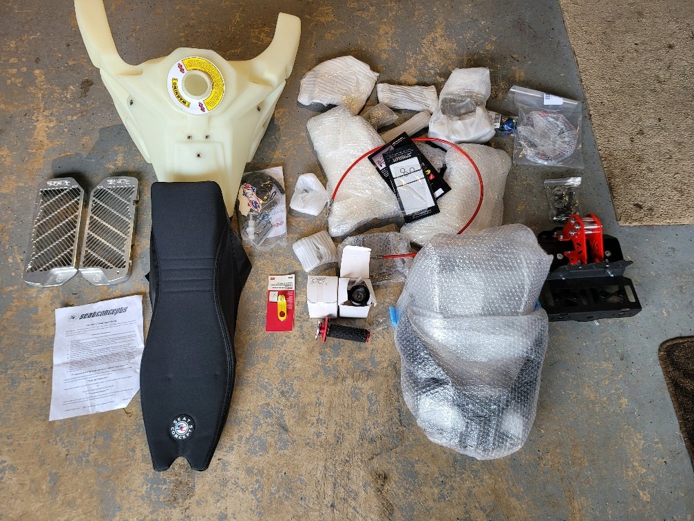 For sale - 2018 beta 500 rrs rally kit and other parts | Adventure Rider