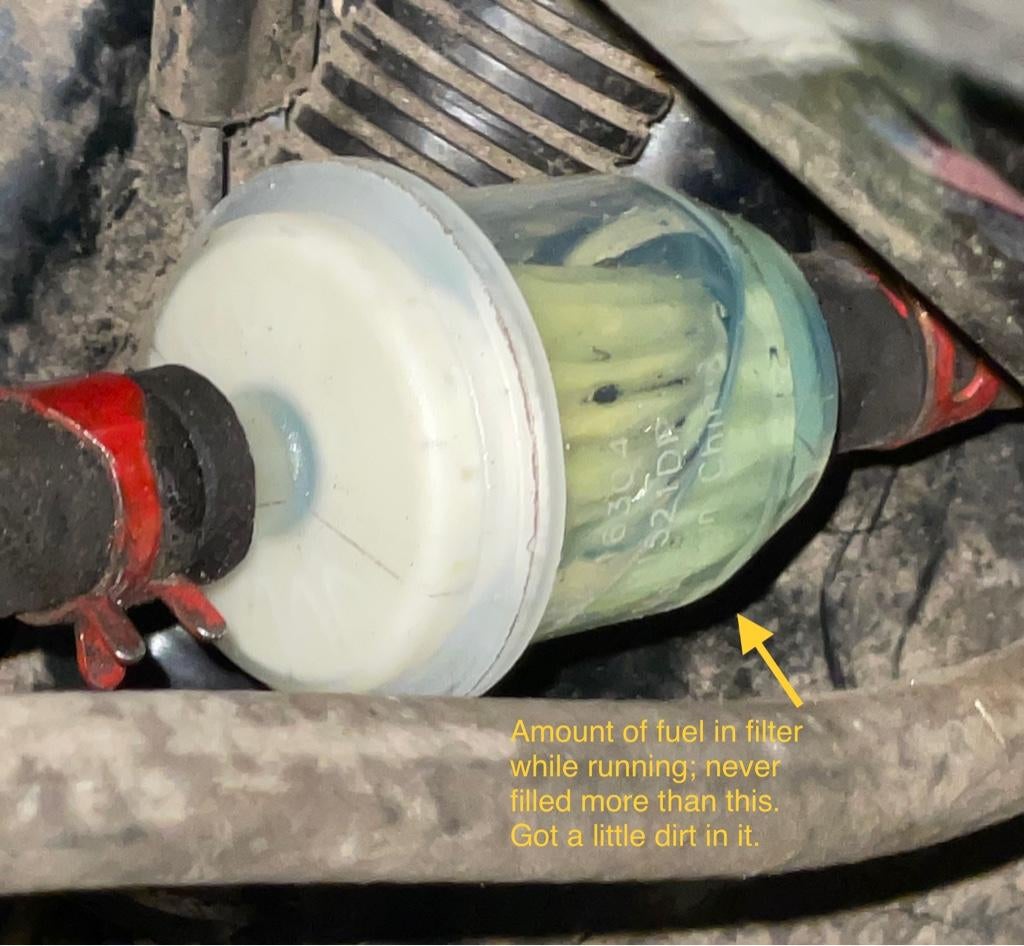 John Deere X300 Possible Clogged Fuel Line | DIY Home Improvement Forum