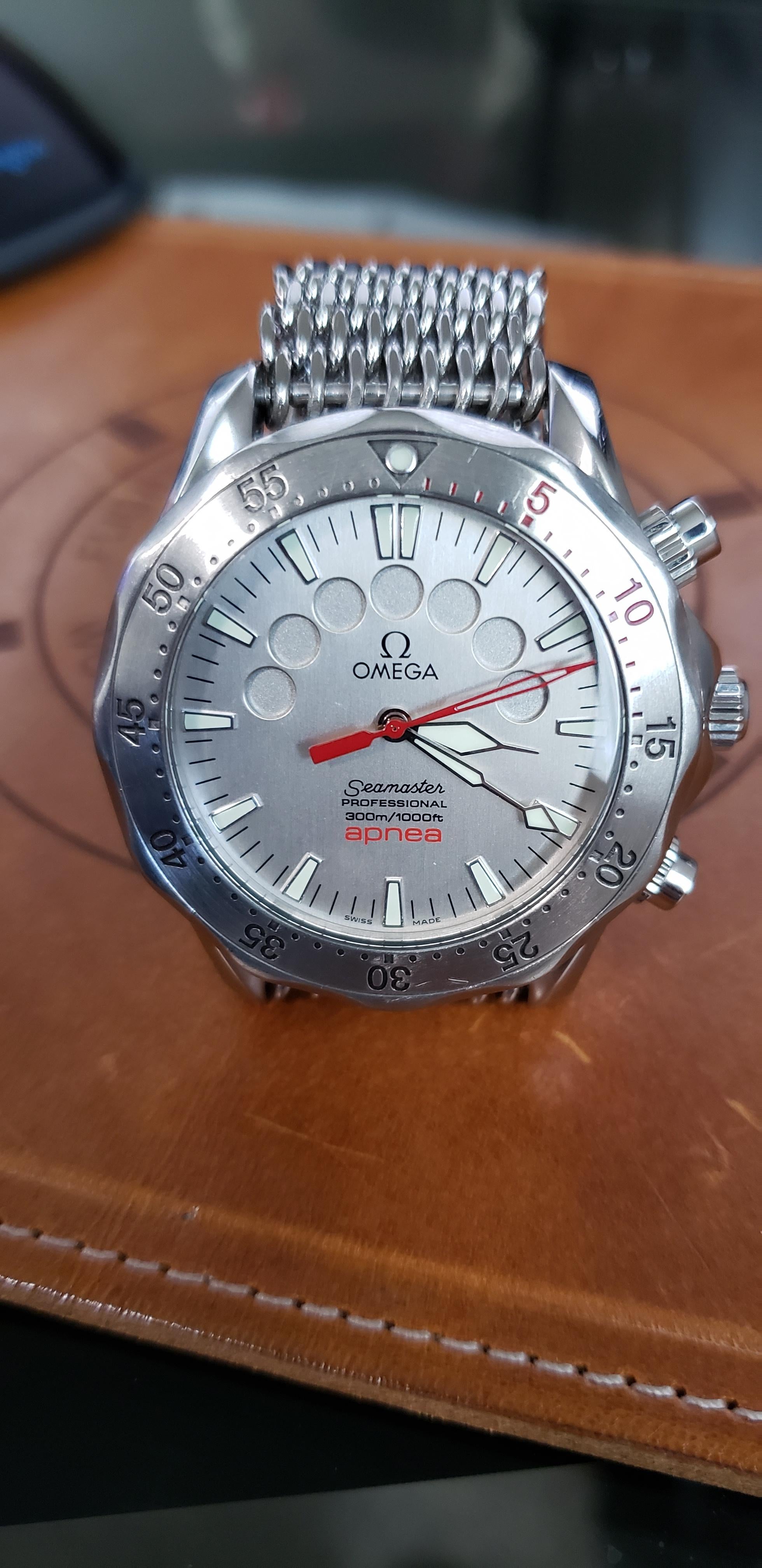 SOLD Omega Seamaster Pro Apnea Chronograph PRICE BLOWOUT DON'T MISS ...