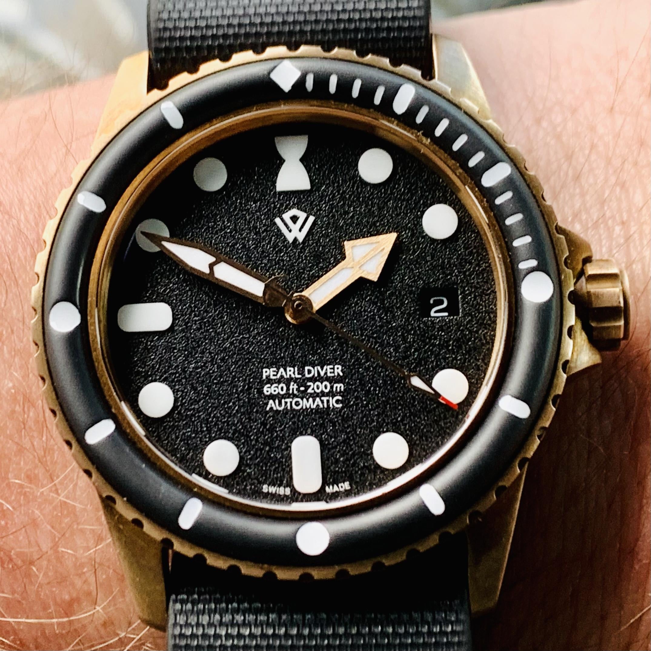 Wicked Watch Co. - Pearl Diver | WatchUSeek Watch Forums