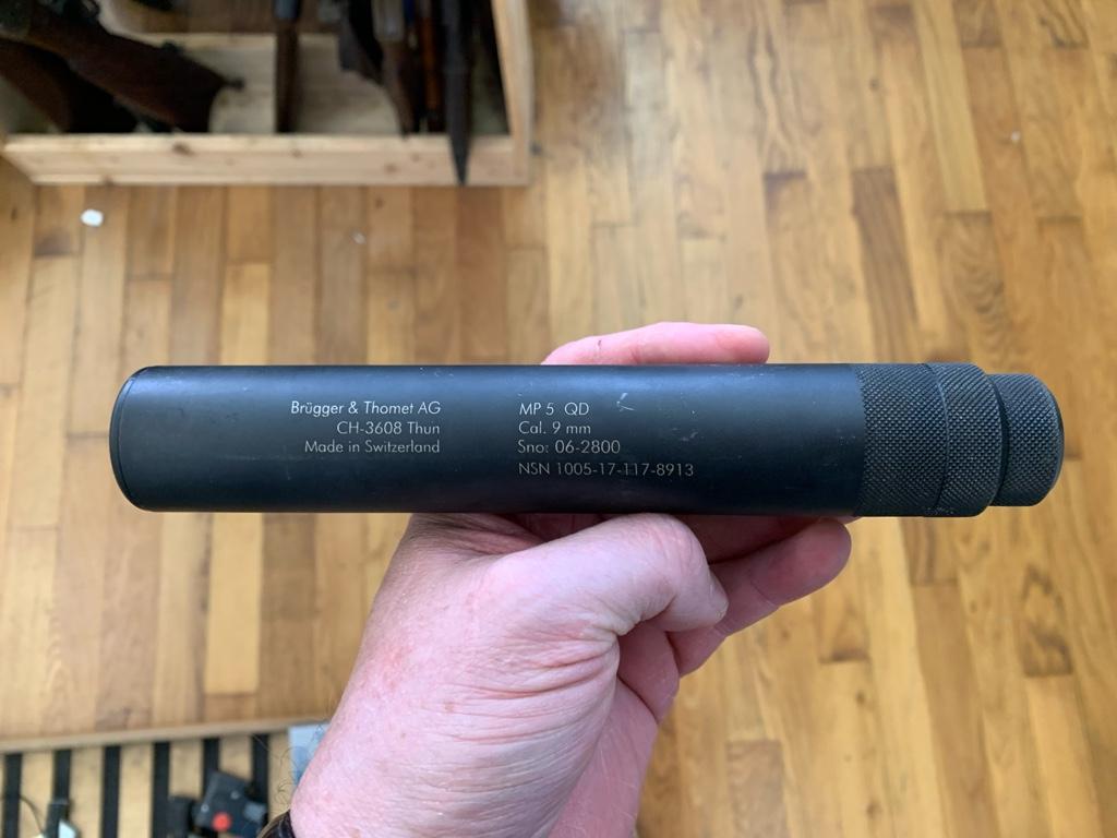 Suppressed HK MP5 | Ruger Forum