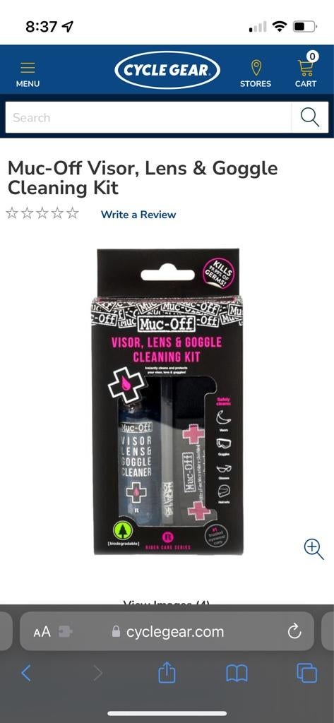 Face Shield Cleaner ?? | Adventure Rider