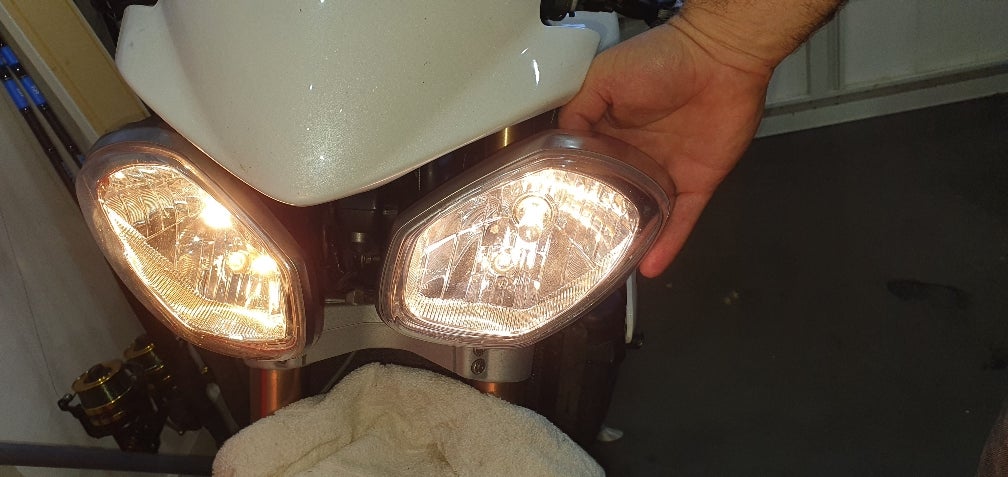 LED headlights conversion. | Triumph Speed Triple Forums