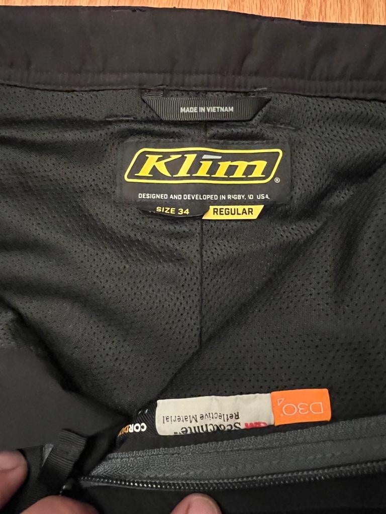 Sold - Klim Marrakesh Pants | Adventure Rider