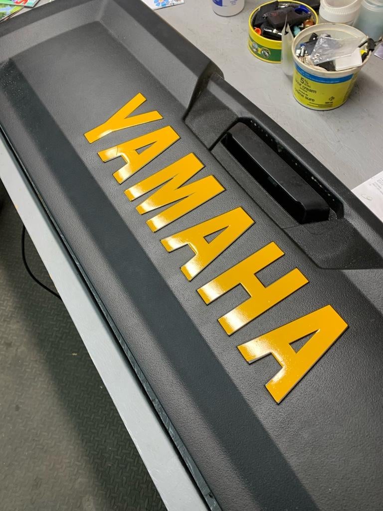 Tail Gate Vinyl Letters | Yamaha Wolverine Forum