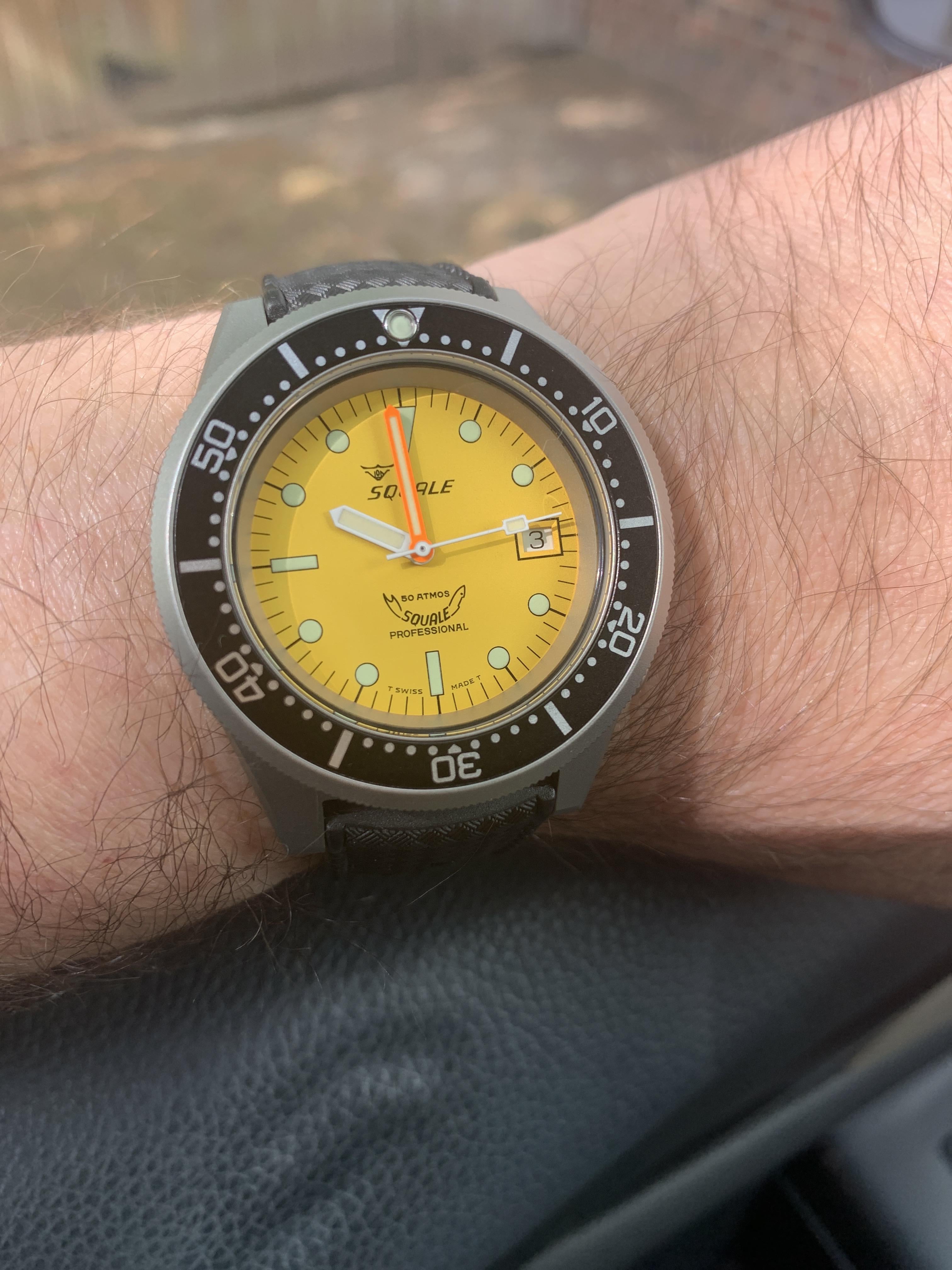 Show your YELLOW DIVERS !! | Page 20 | WatchUSeek Watch Forums