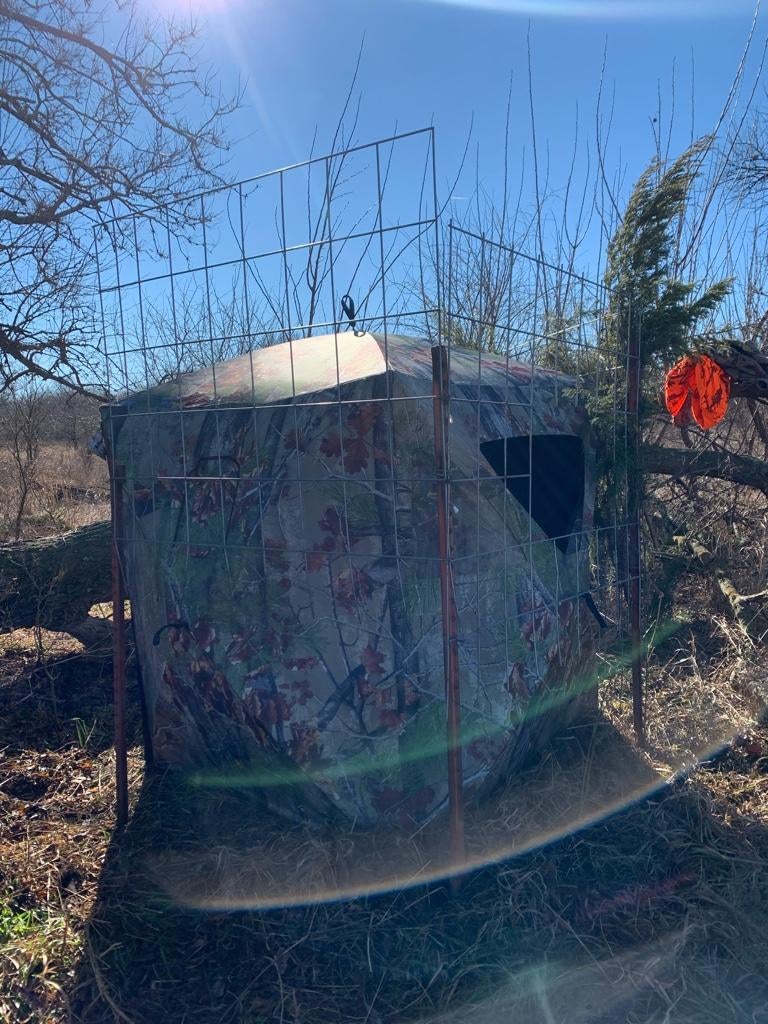 Ground Blind Fool Proof Cover | Archery Talk Forum