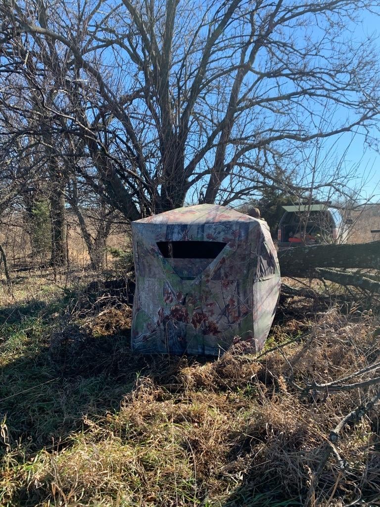 Ground Blind Fool Proof Cover | Archery Talk Forum