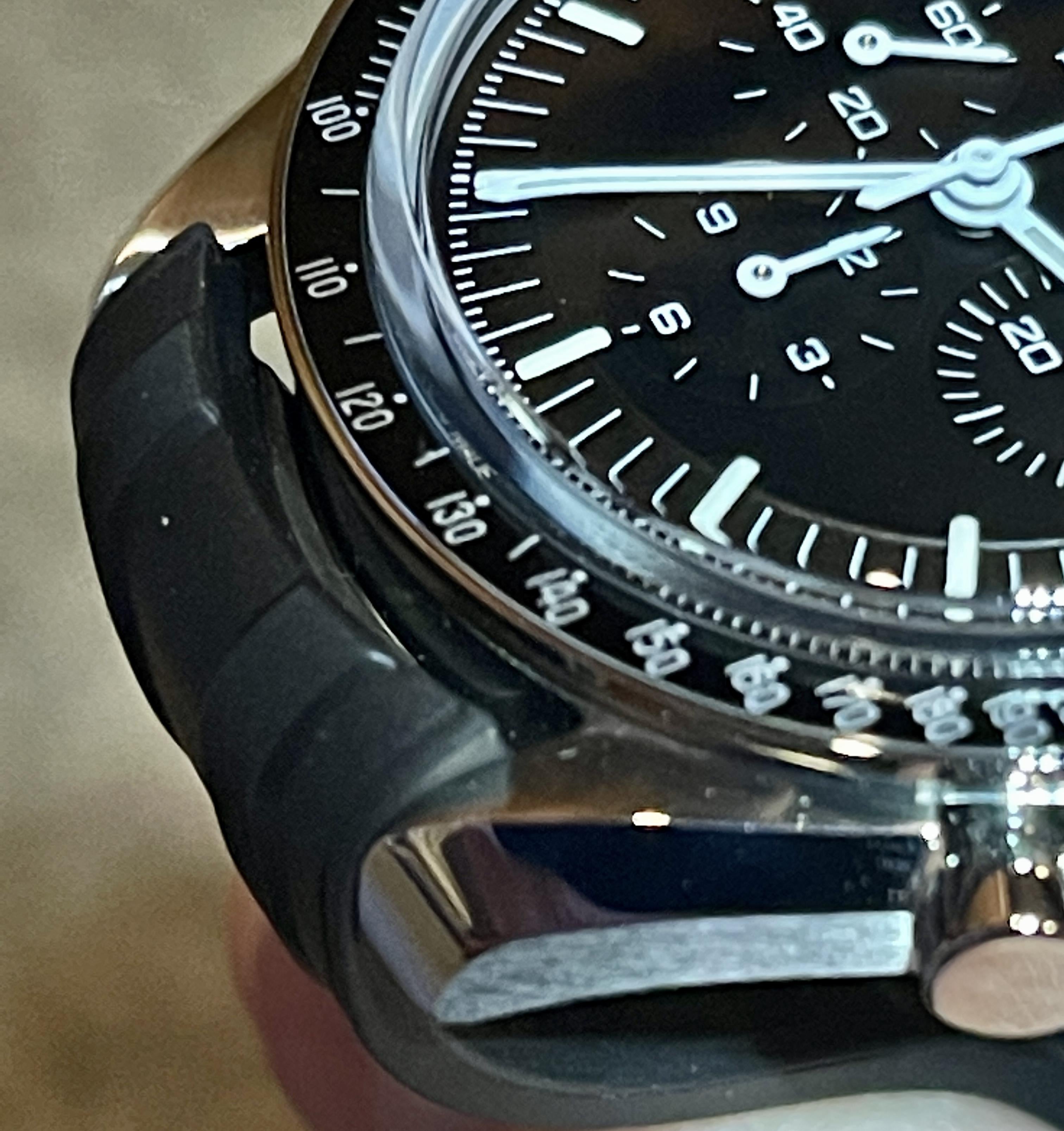 OEM rubber strap on Speedmaster | WatchUSeek Watch Forums