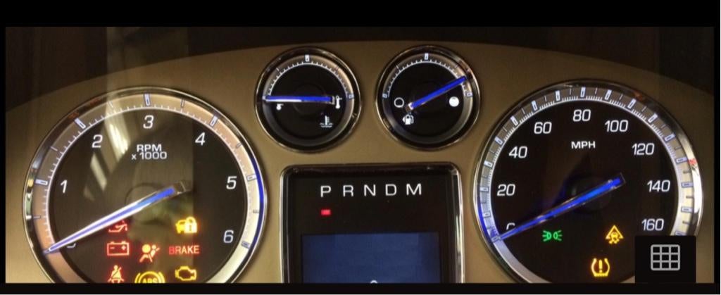 2010 instrument cluster in a 2007 ESV | Cadillac Owners Forum