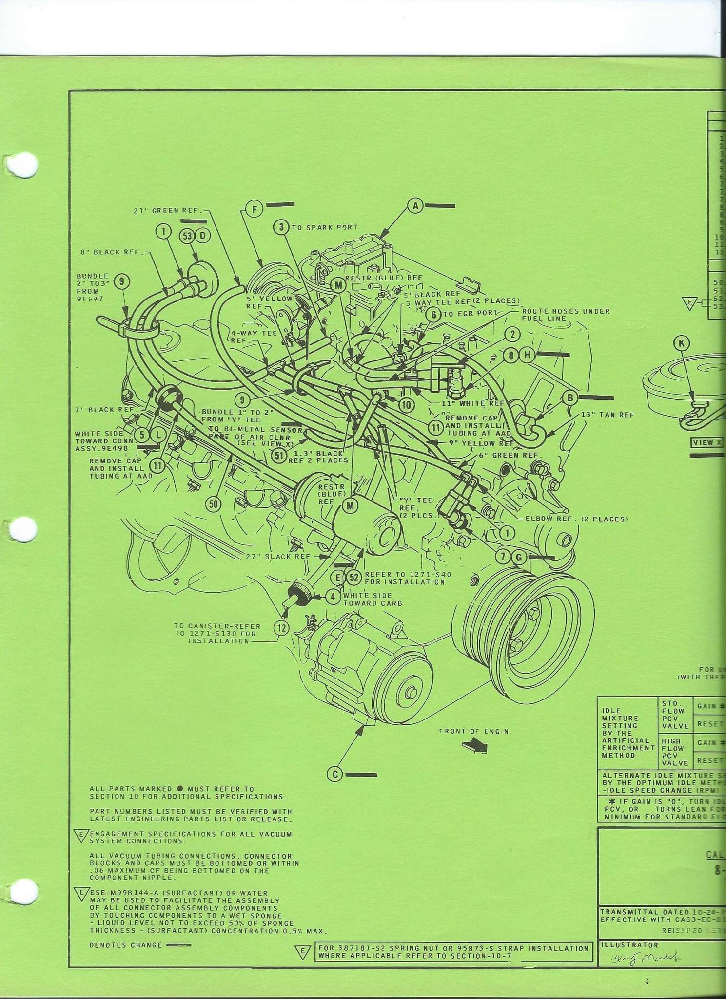 '78 Vacuum Connections | Ford Forums